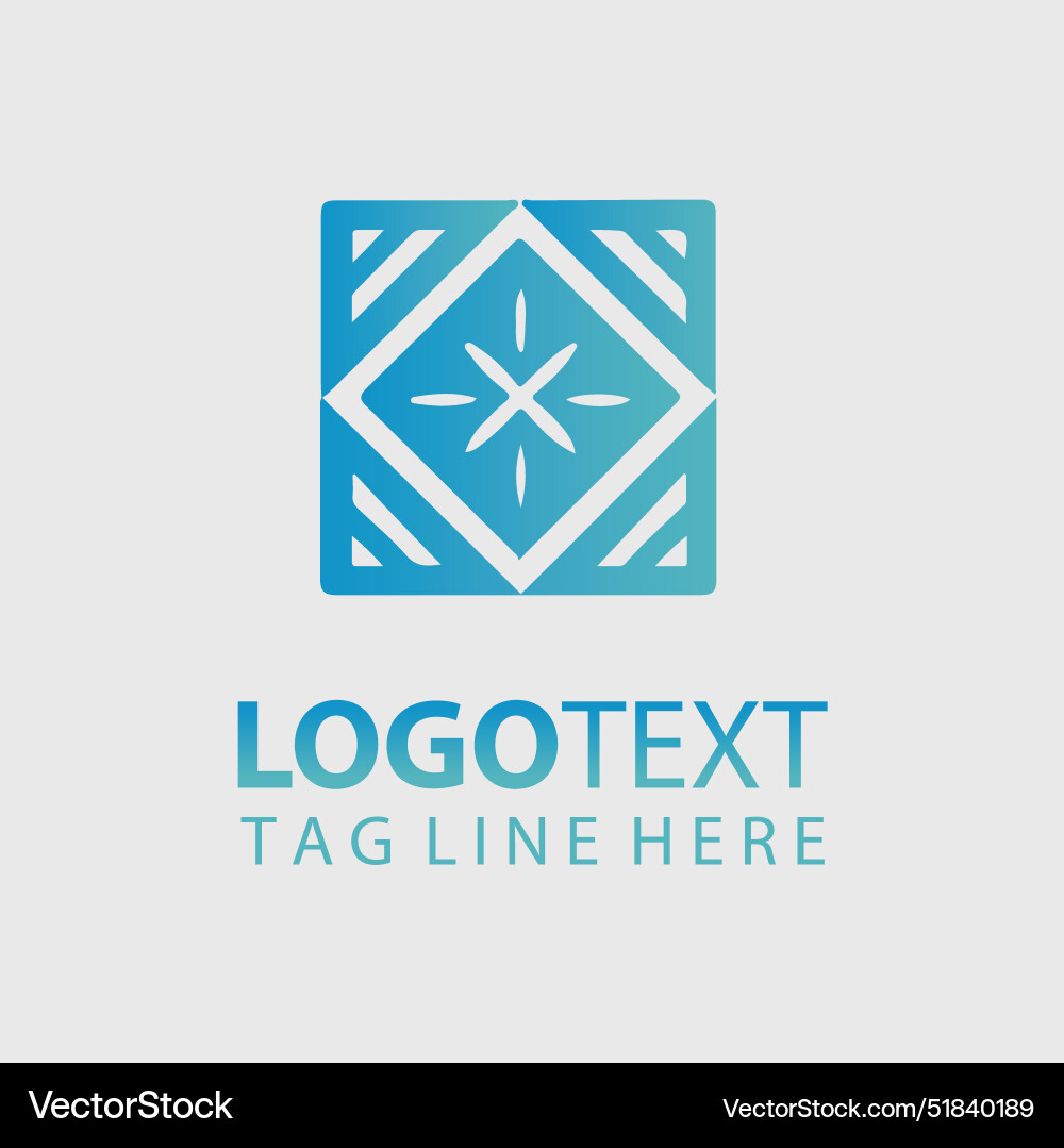 Tile logo Royalty Free Vector Image - VectorStock