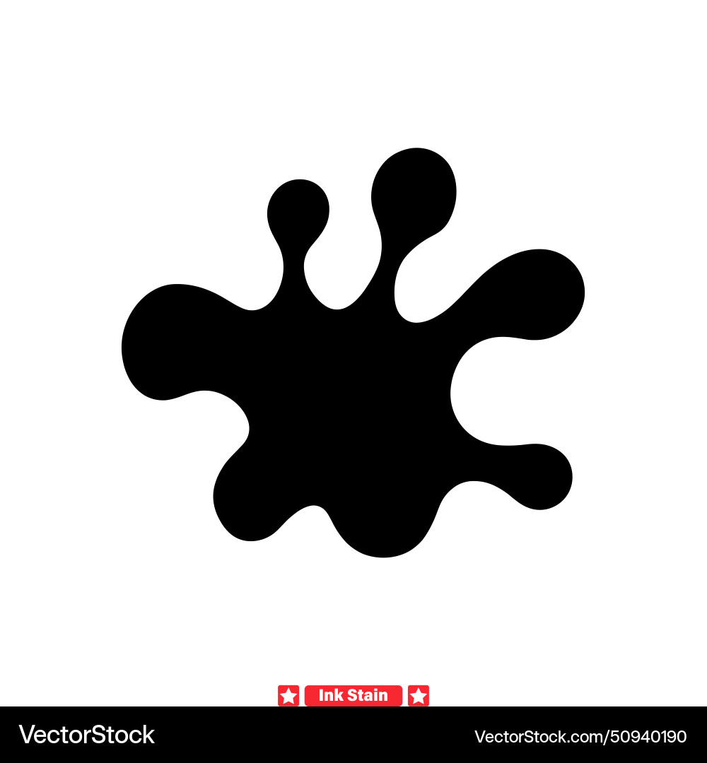 Abstract ink splash art pack inspire creativity Vector Image