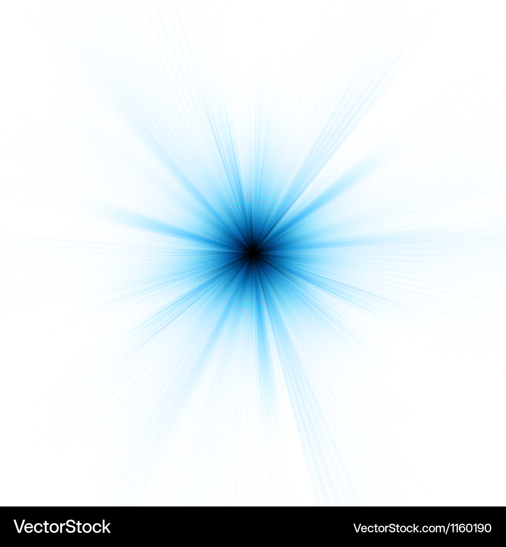 Abstract White Burst Radial Glow Royalty Free Vector Image