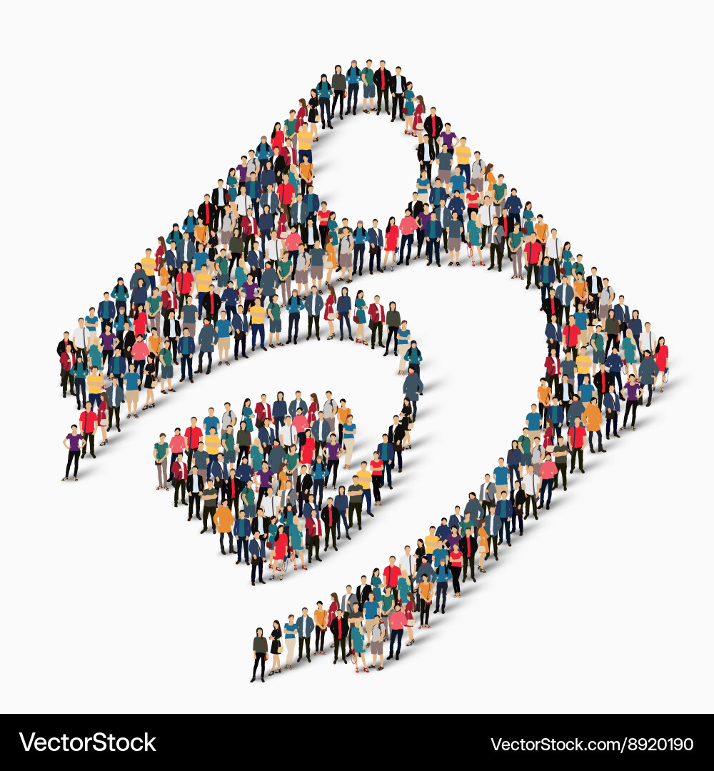 Man symbol people Royalty Free Vector Image - VectorStock