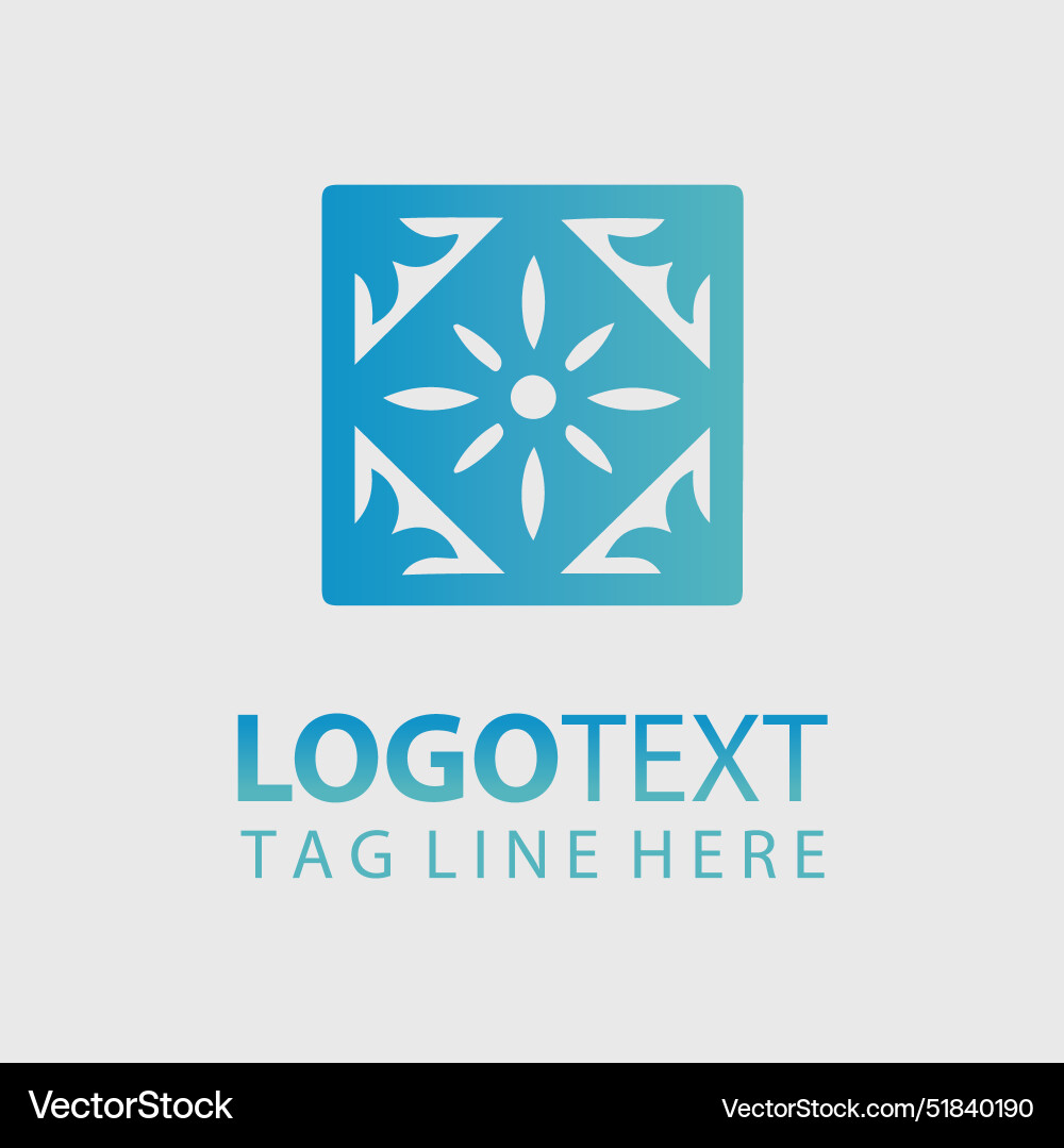 Tile logo Royalty Free Vector Image - VectorStock