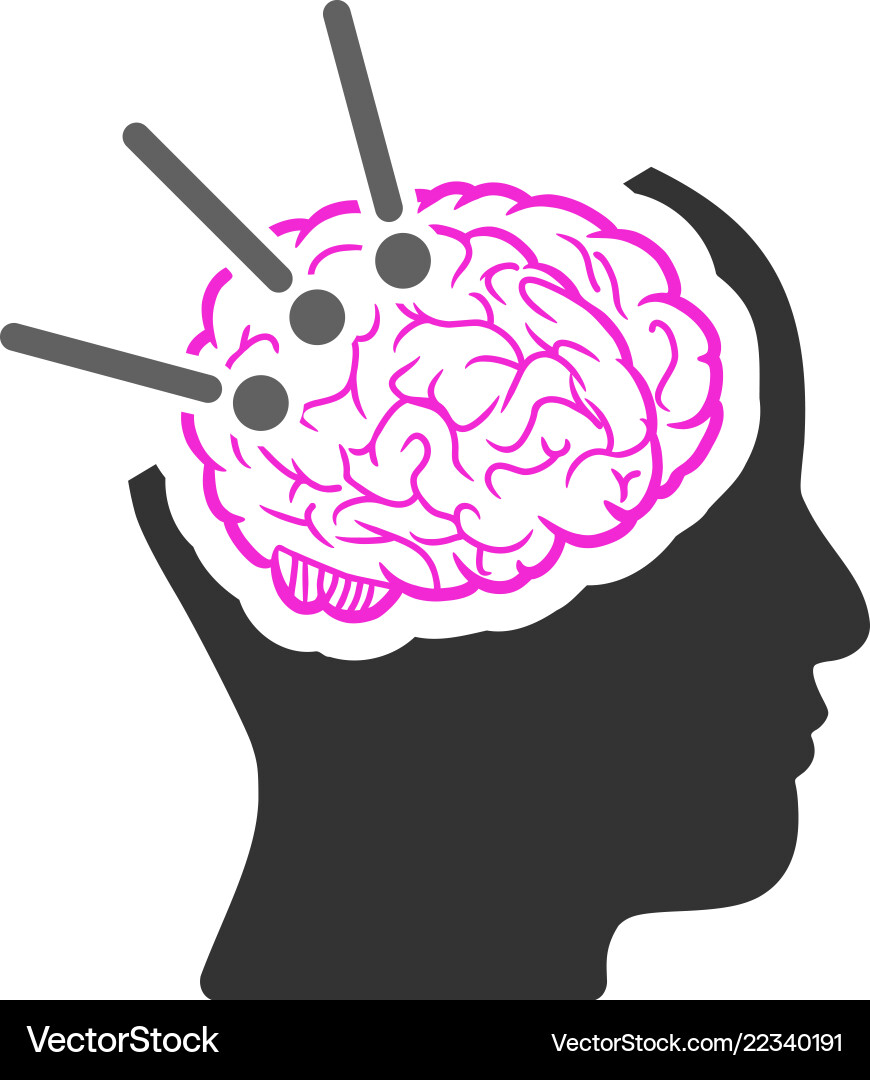 Brain autopsy icon Royalty Free Vector Image - VectorStock