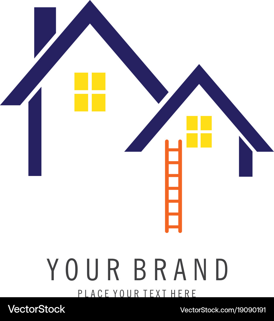 Logo house Royalty Free Vector Image - VectorStock