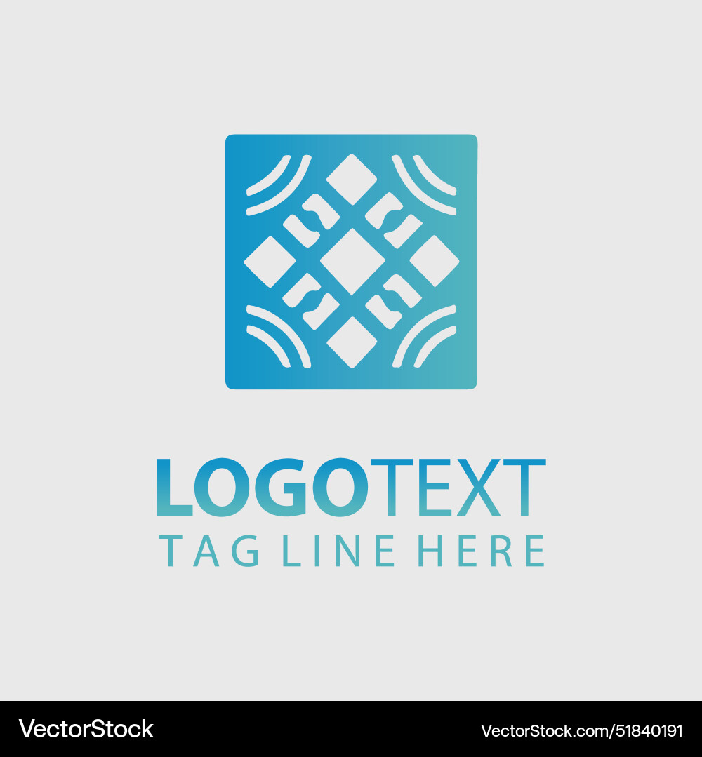 Tile logo Royalty Free Vector Image - VectorStock