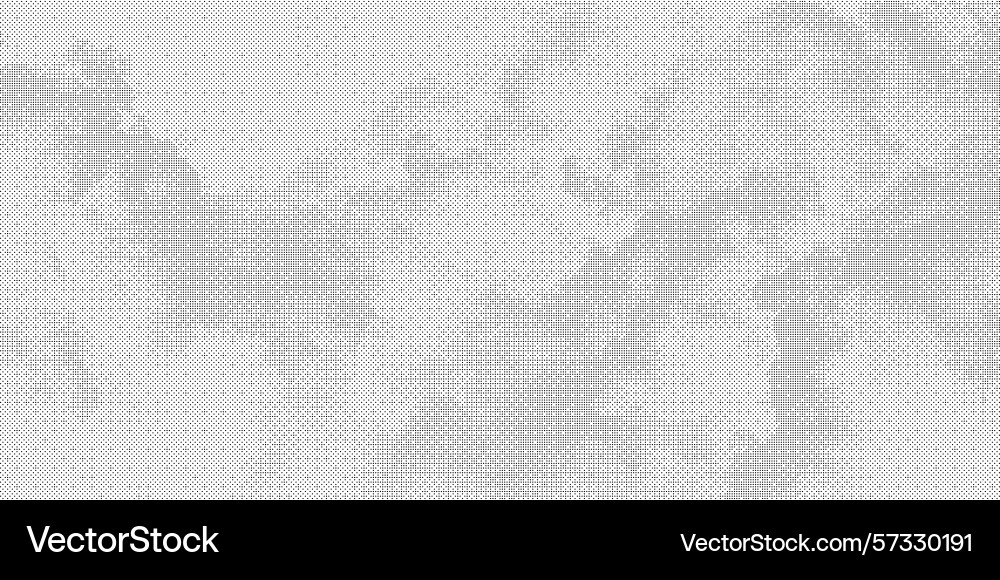 Undulating wave of stipple particles forming soft Vector Image