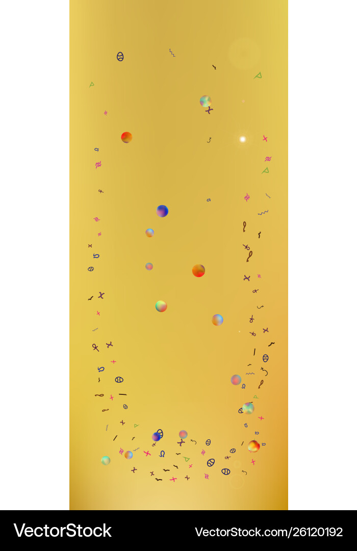 Colorful abstract ultra wide space background Vector Image