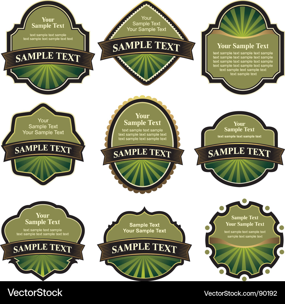 Elements Royalty Free Vector Image - VectorStock