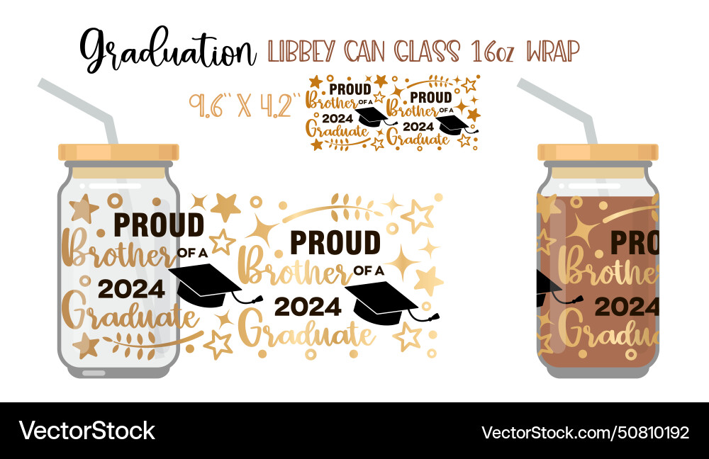 Printable full wrap for libby class can a pattern Vector Image