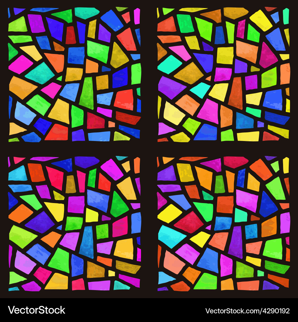 Stained glass Royalty Free Vector Image - VectorStock