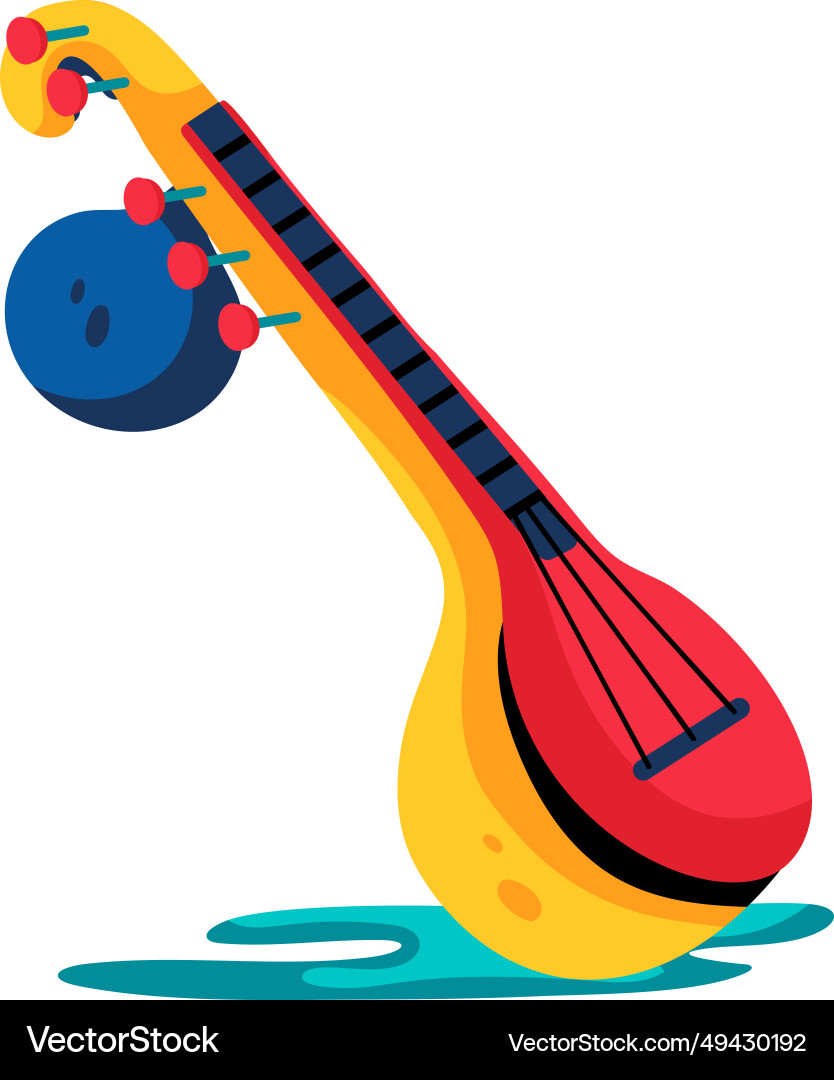Veena Royalty Free Vector Image - VectorStock