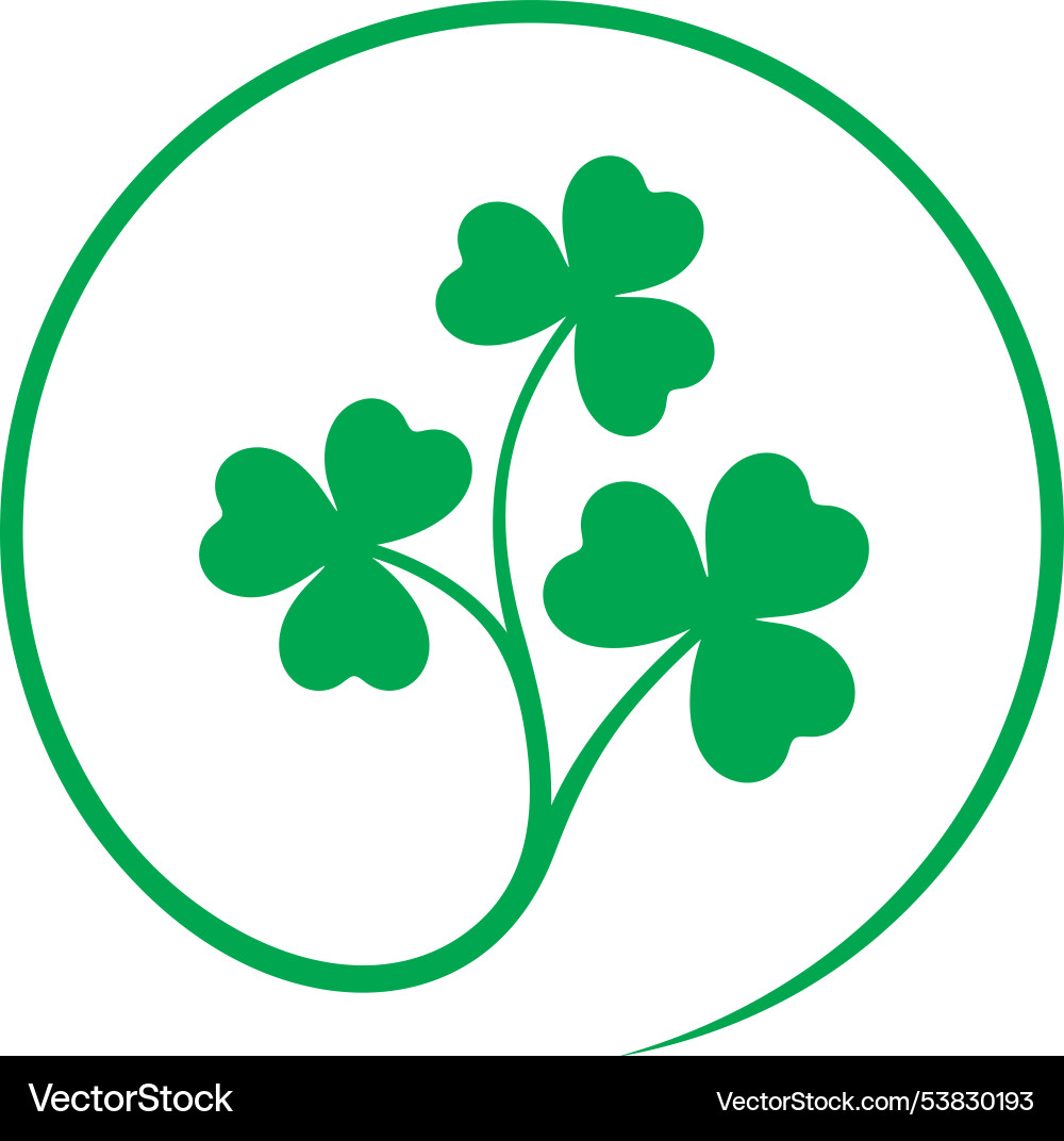 Clover Royalty Free Vector Image - VectorStock