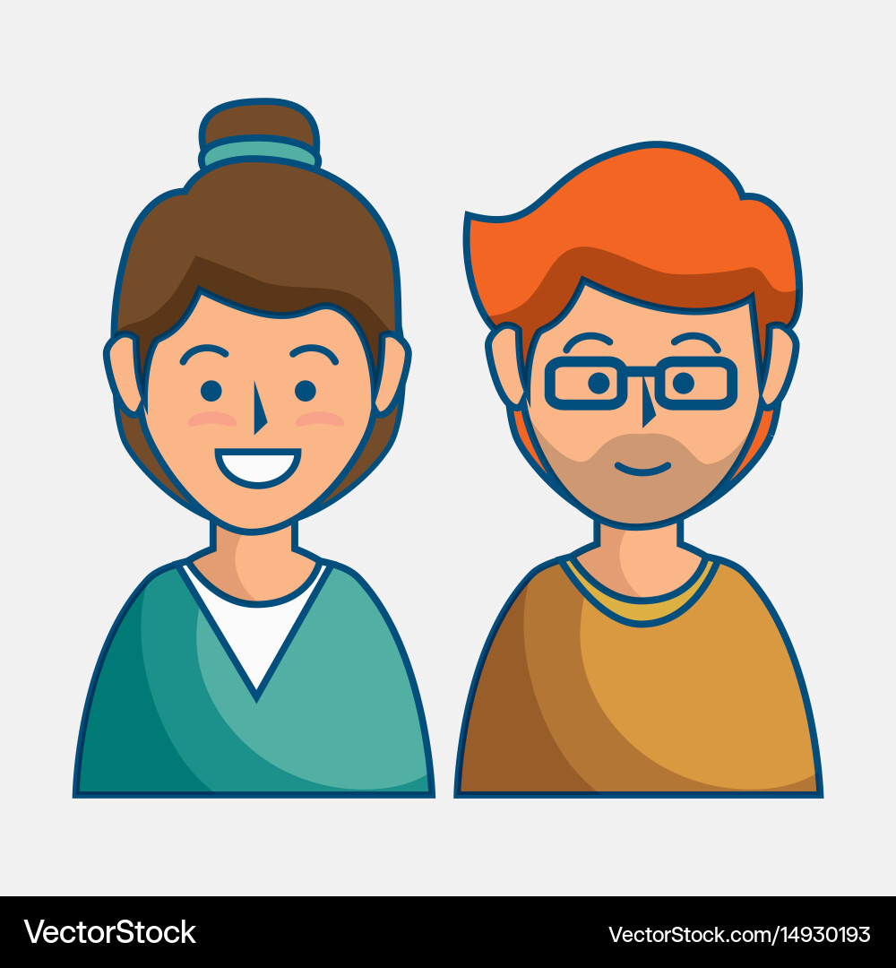 Smiling people icon Royalty Free Vector Image - VectorStock