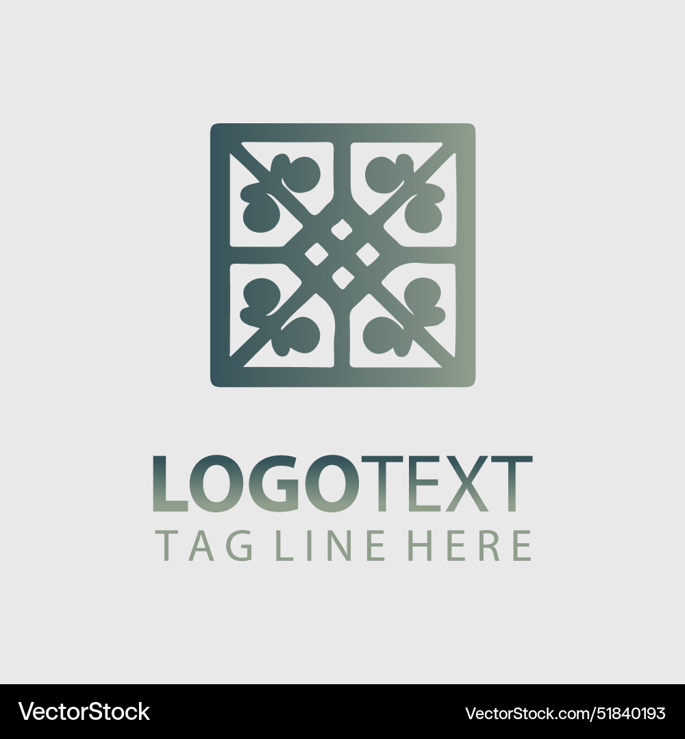 Tile logo Royalty Free Vector Image - VectorStock