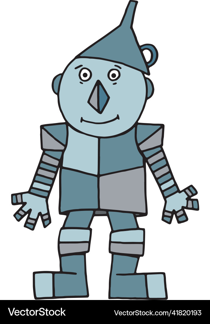 Tin Man Drawing Simple