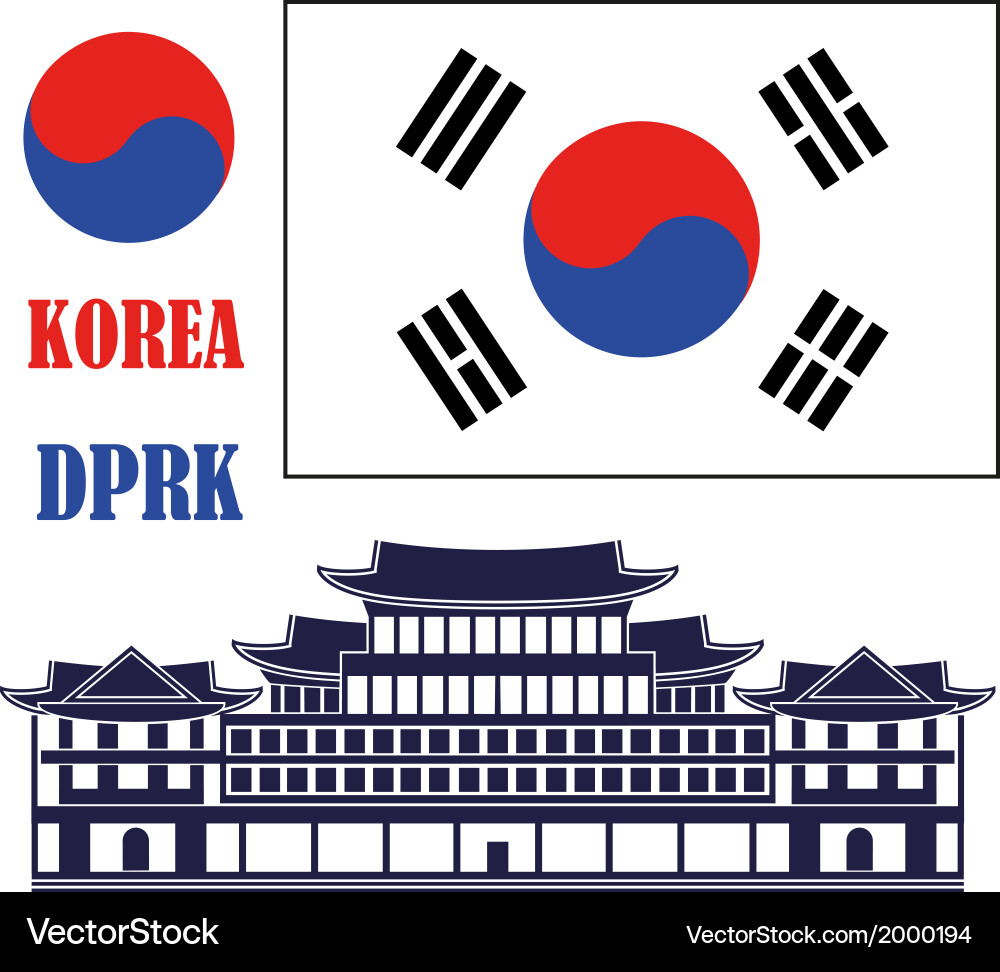 Korea Royalty Free Vector Image - VectorStock