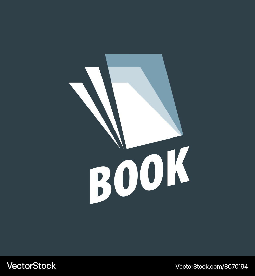Sign book Royalty Free Vector Image - VectorStock