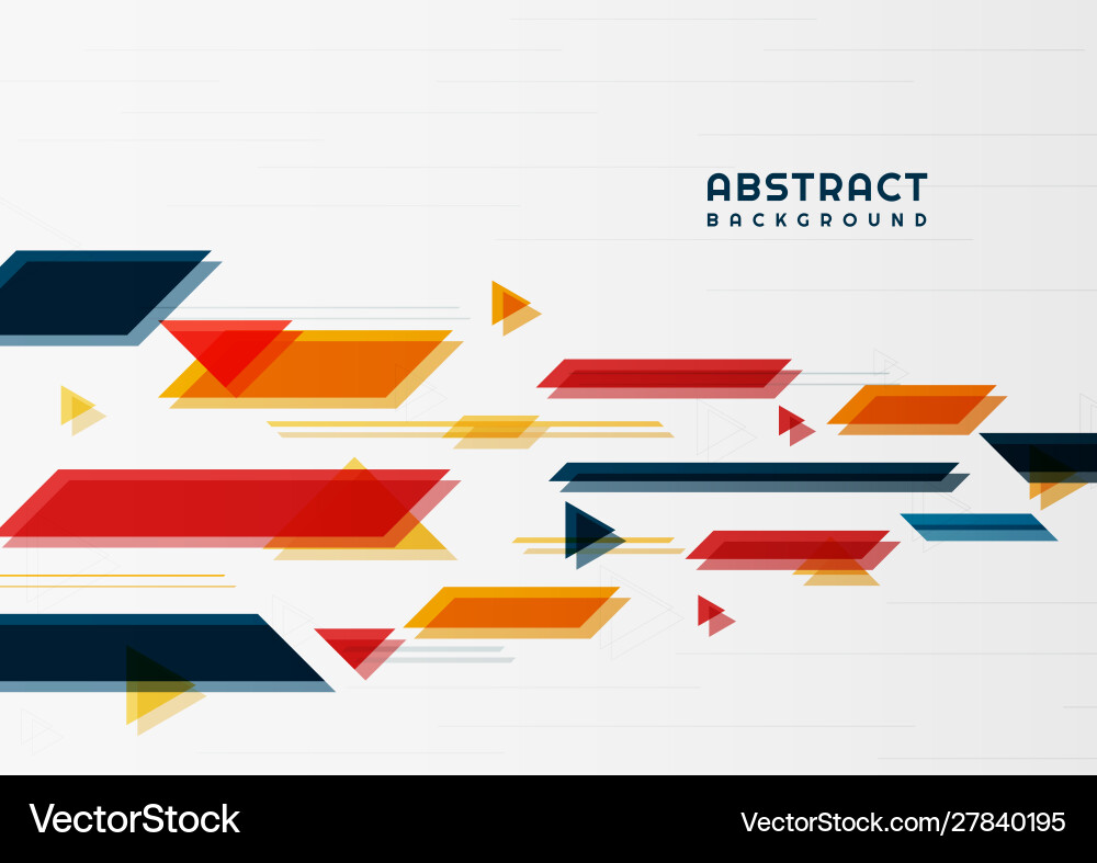 Abstract modern shape geometric minimal design Vector Image