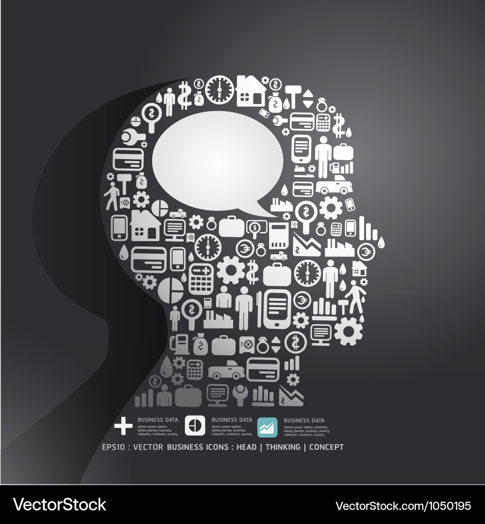 Icon Man Thinking Vector Images (over 34,000)