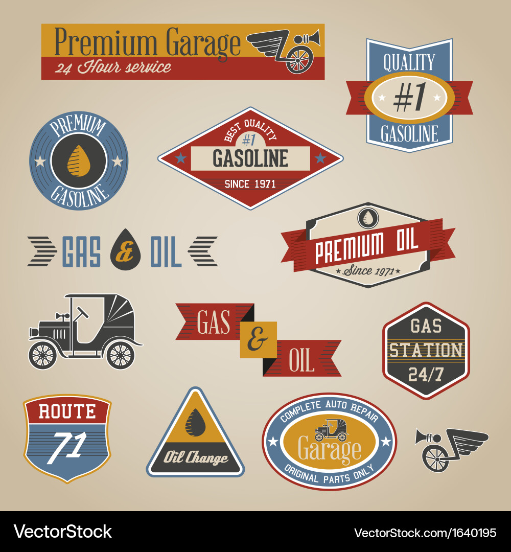 Gas Royalty Free Vector Image - VectorStock