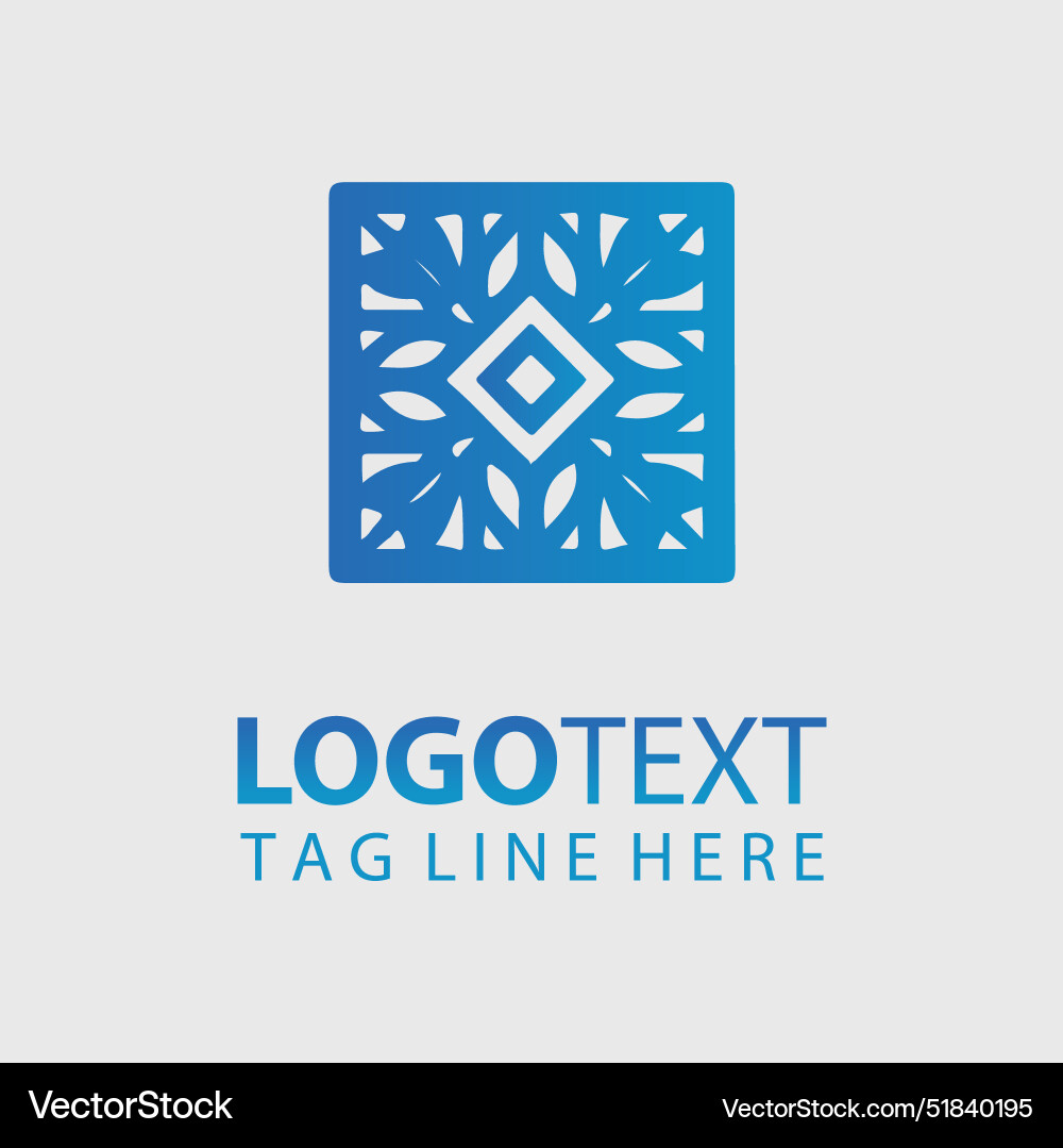 Tile logo Royalty Free Vector Image - VectorStock