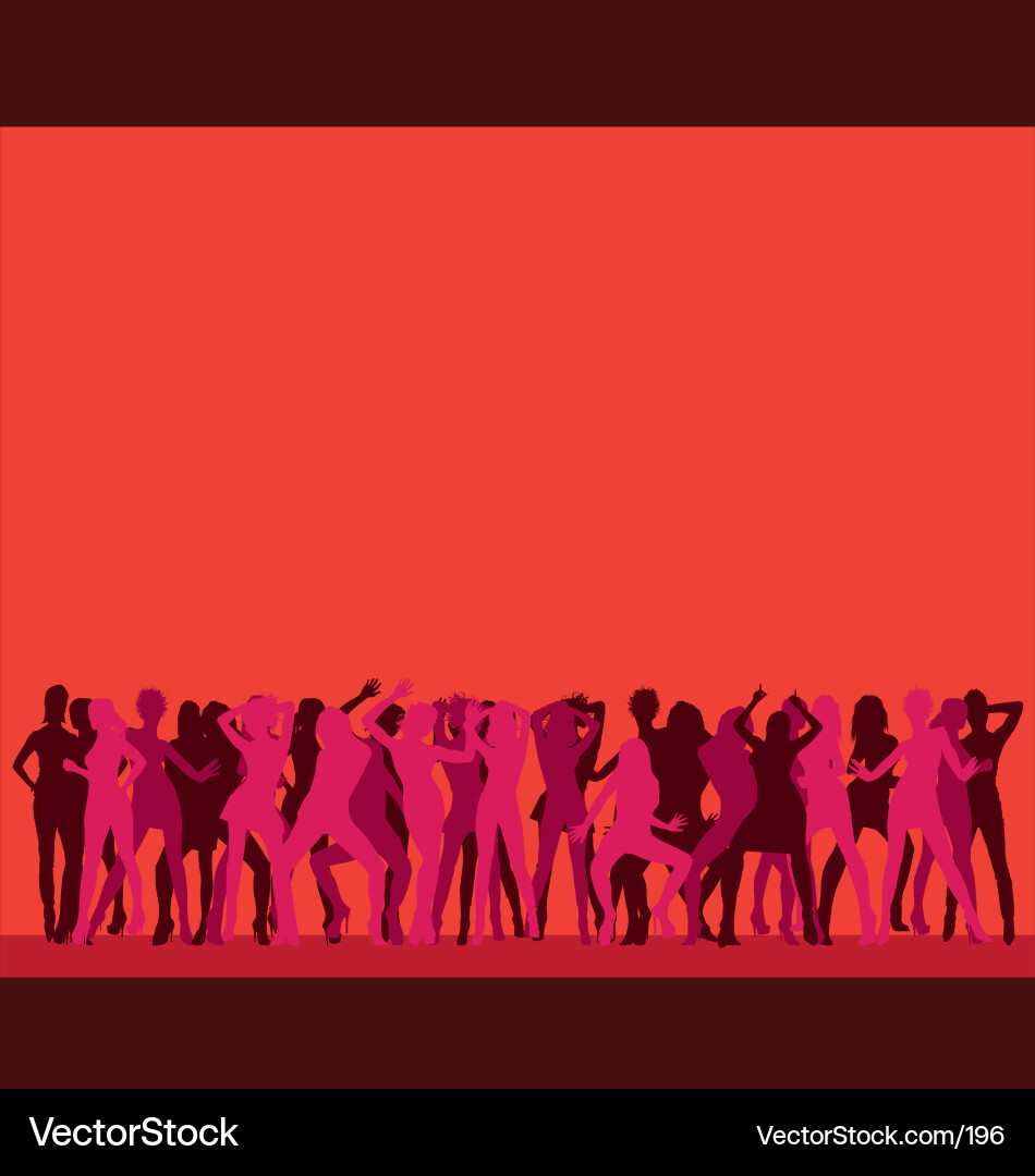 Dancing Royalty Free Vector Image - VectorStock