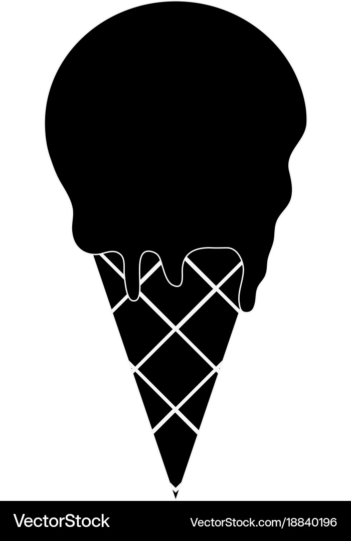 Ice cream cone Royalty Free Vector Image - VectorStock