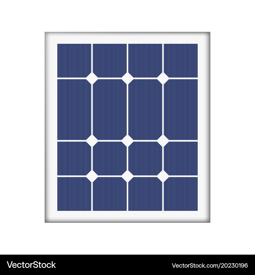 Industrial Solar Panels Royalty Free Vector Image
