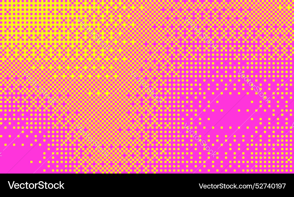 Pixel bitmap texture pattern geometric pixel Vector Image