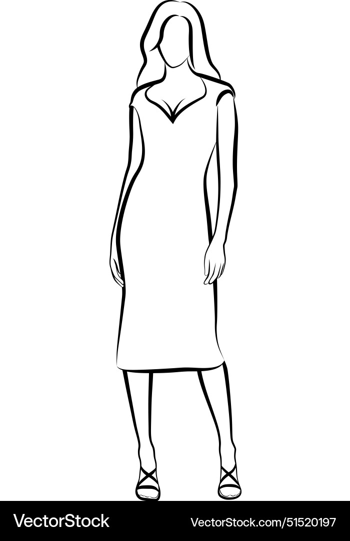 Women Royalty Free Vector Image - VectorStock