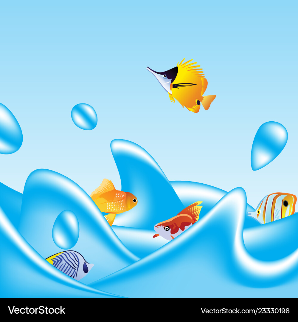 Fish 01 Royalty Free Vector Image - VectorStock