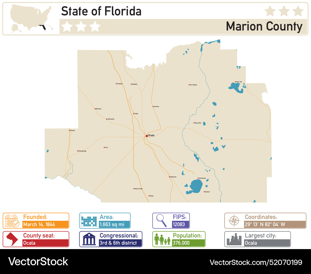Map Of Marion County Florida