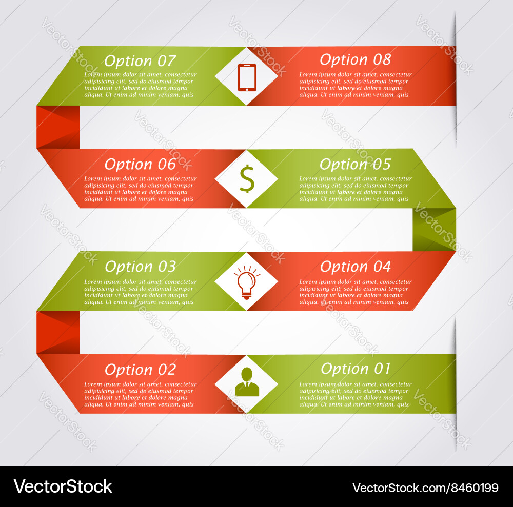 Snake infographic template Royalty Free Vector Image