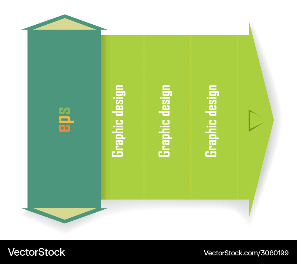 Template of graphic design Royalty Free Vector Image