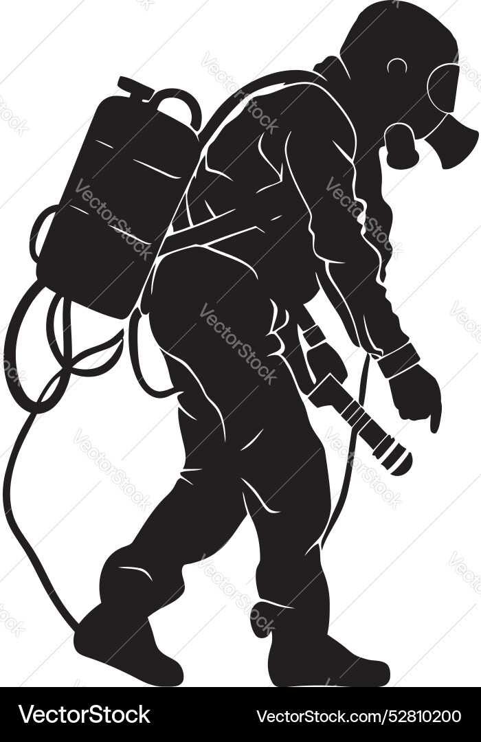 Fume guardian logo icon bug blaster pest control Vector Image