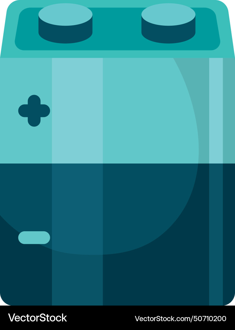 High performance battery indicator Royalty Free Vector Image