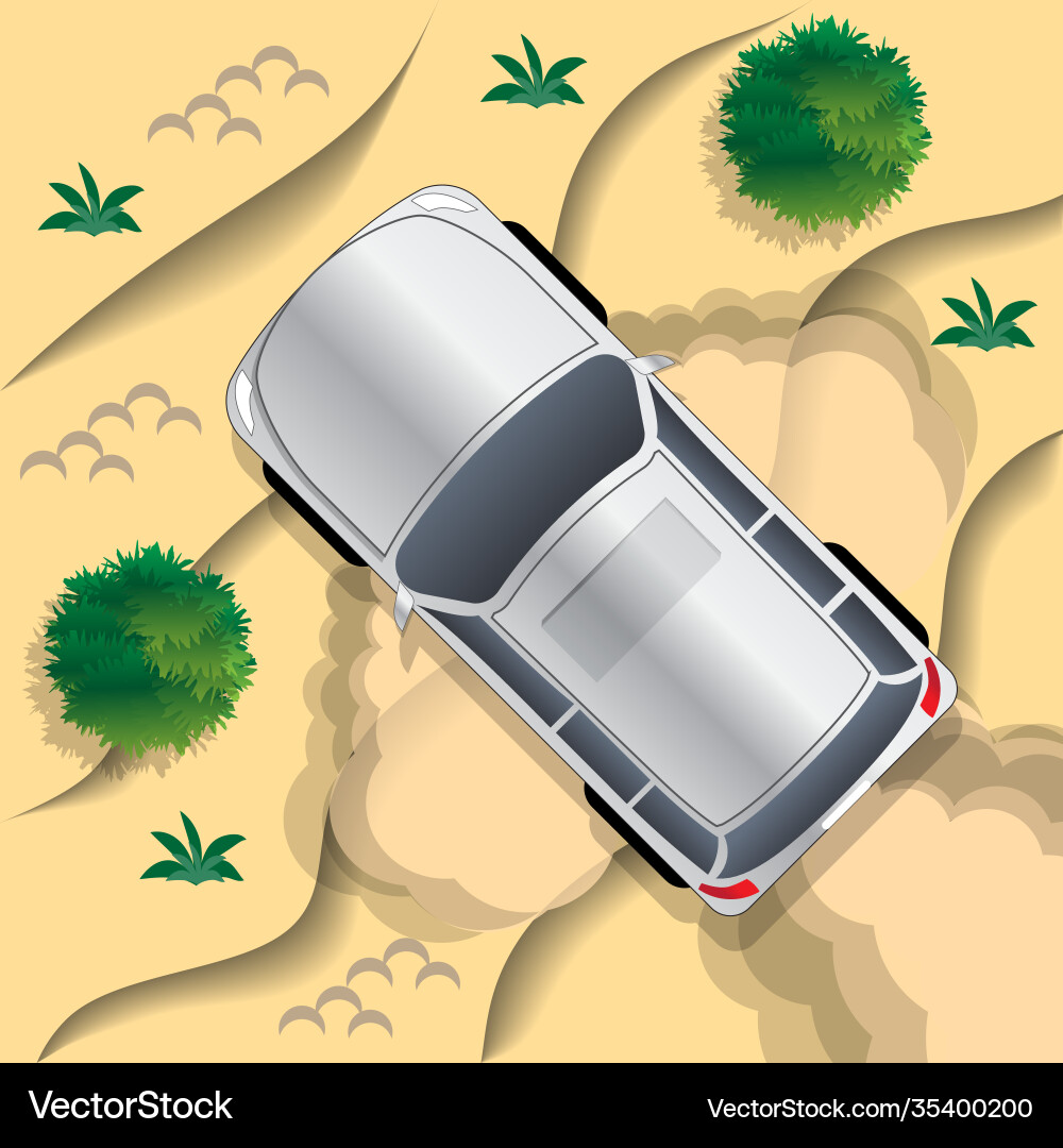 Riding off-road Royalty Free Vector Image - VectorStock