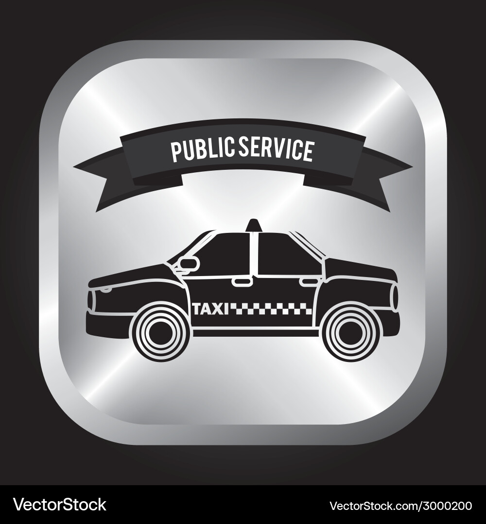 Taxi design Royalty Free Vector Image - VectorStock