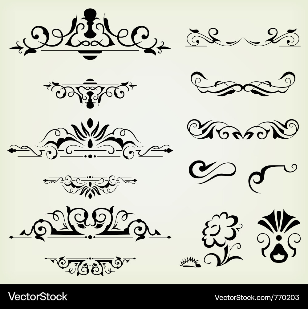 Calligraphy Royalty Free Vector Image - VectorStock