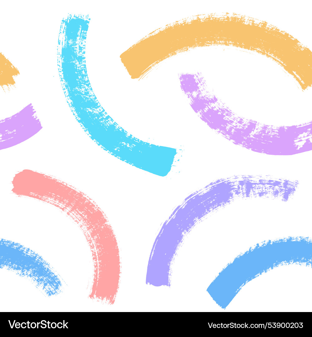 Curves pattern brush background Royalty Free Vector Image