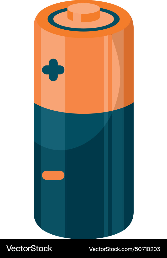 High performance battery lithium Royalty Free Vector Image