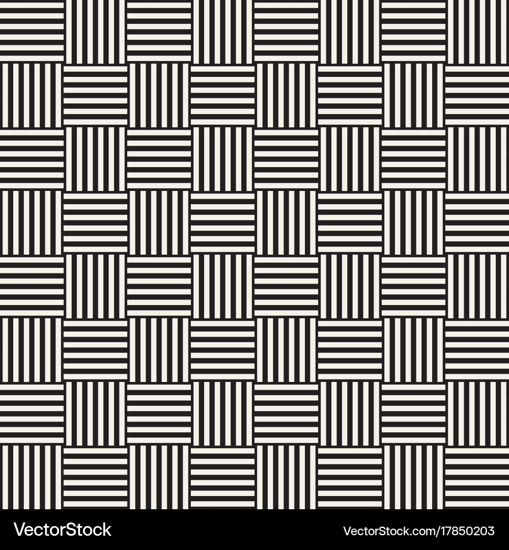 Repeating geometric stripes tiling Royalty Free Vector Image