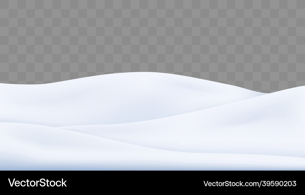 Snowy Winter Landscape Royalty Free Vector Image