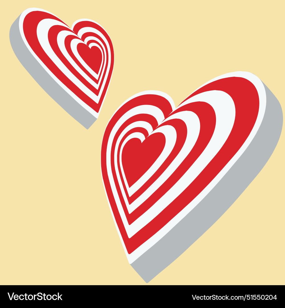 Premium of a heart shaped Royalty Free Vector Image