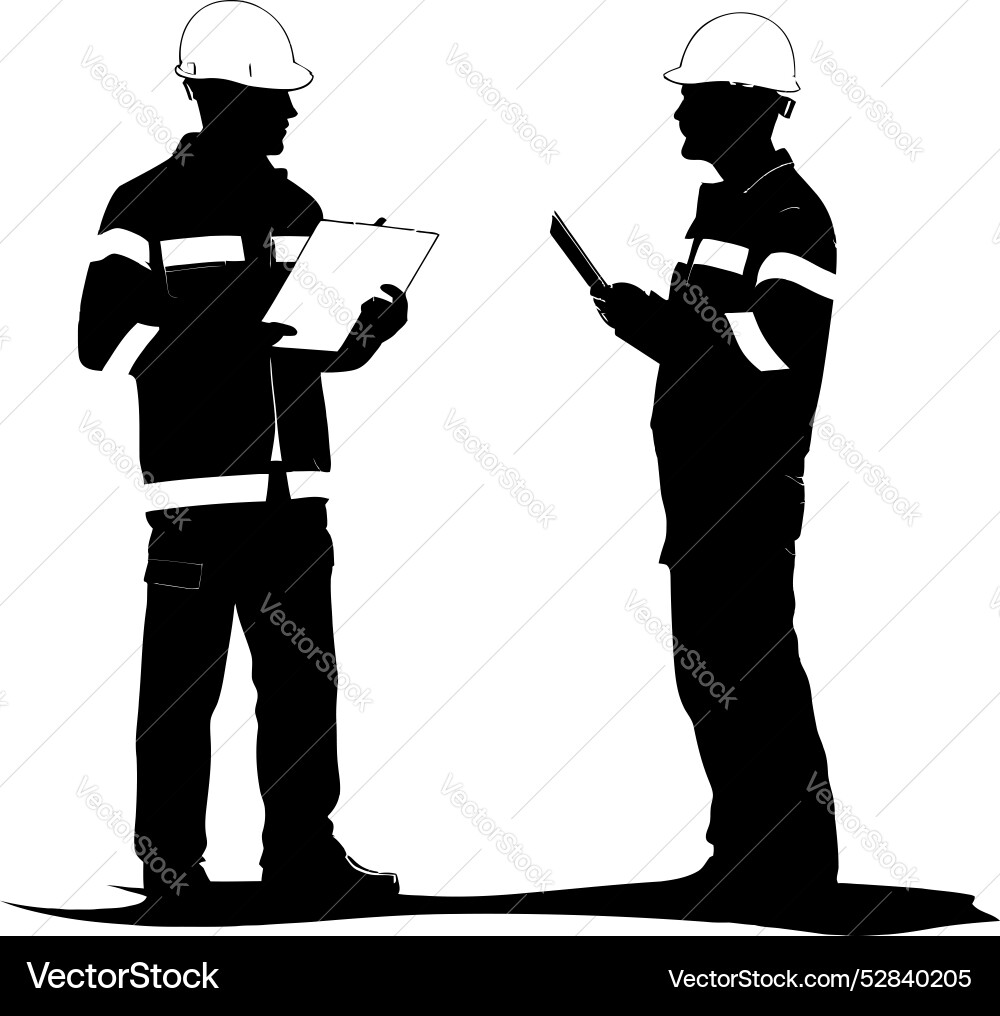 Engineering esprit paper holding engineers logo Vector Image