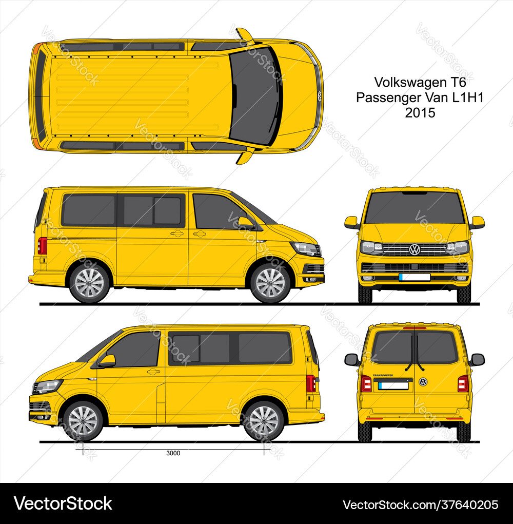 Volkswagen Transporter T6 Vector Images (21)