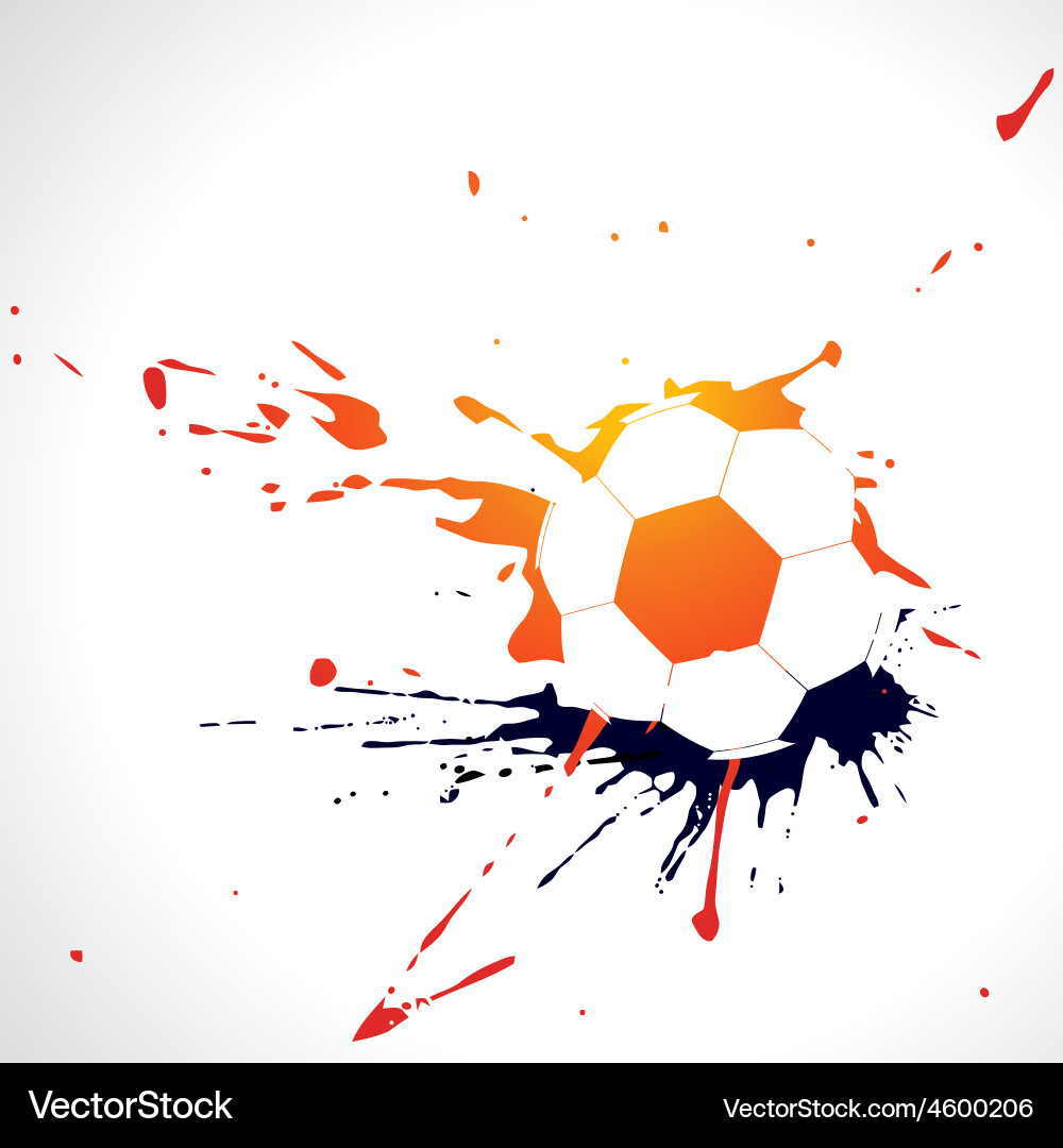 Football design Royalty Free Vector Image - VectorStock