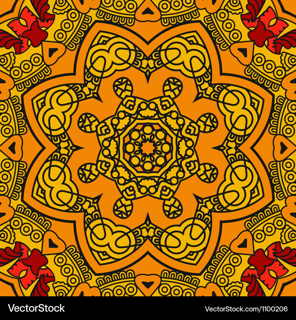 Round decorative design element Royalty Free Vector Image