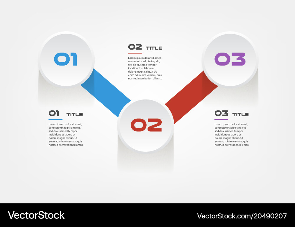 Line text infographic ui kit templates Royalty Free Vector