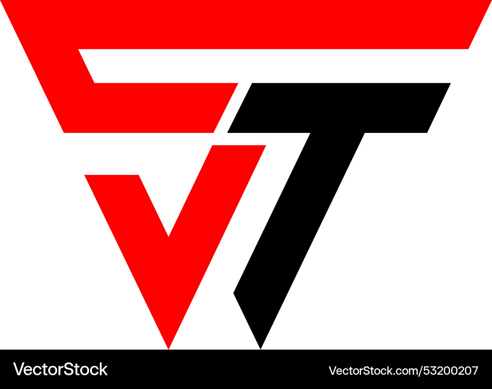 St logo Royalty Free Vector Image - VectorStock