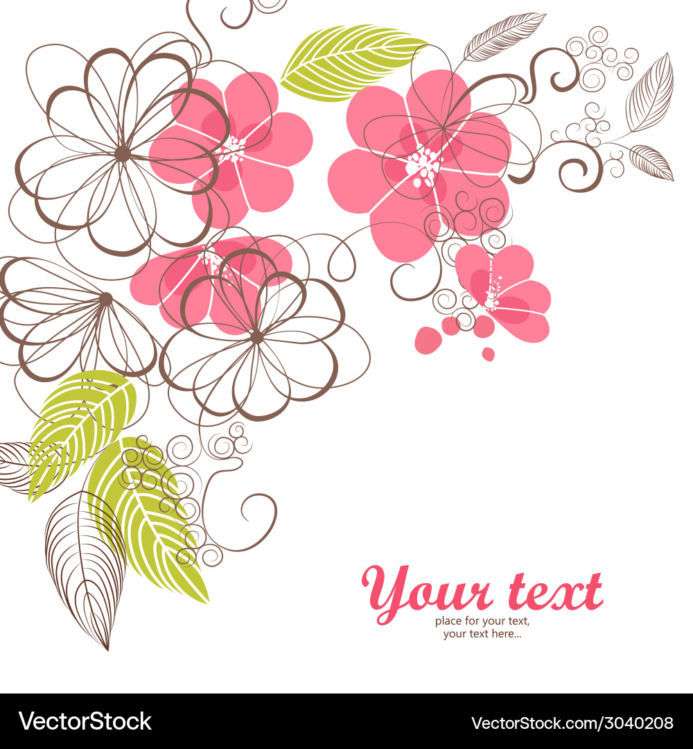 Card template Royalty Free Vector Image - VectorStock